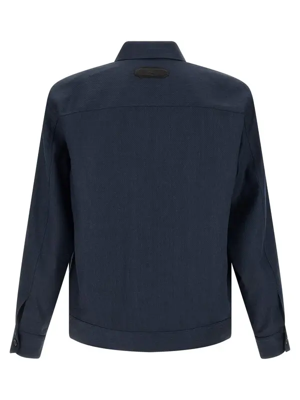 Brioni Linen Wool Blouson