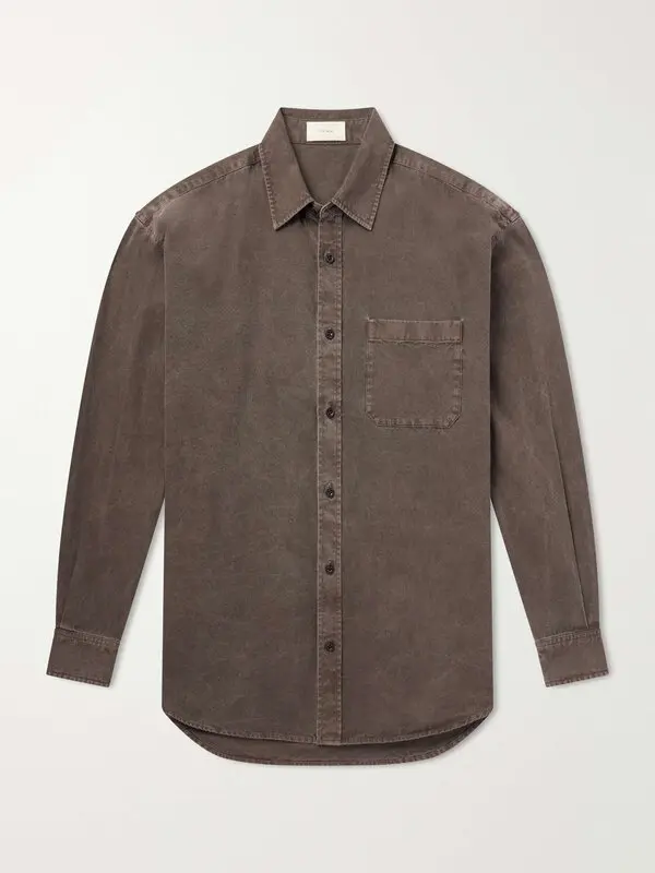 THE ROW Sadel Cotton Shirt