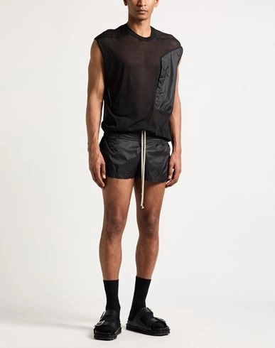 Rick Owens Polyamide Crinkled Formal Shorts