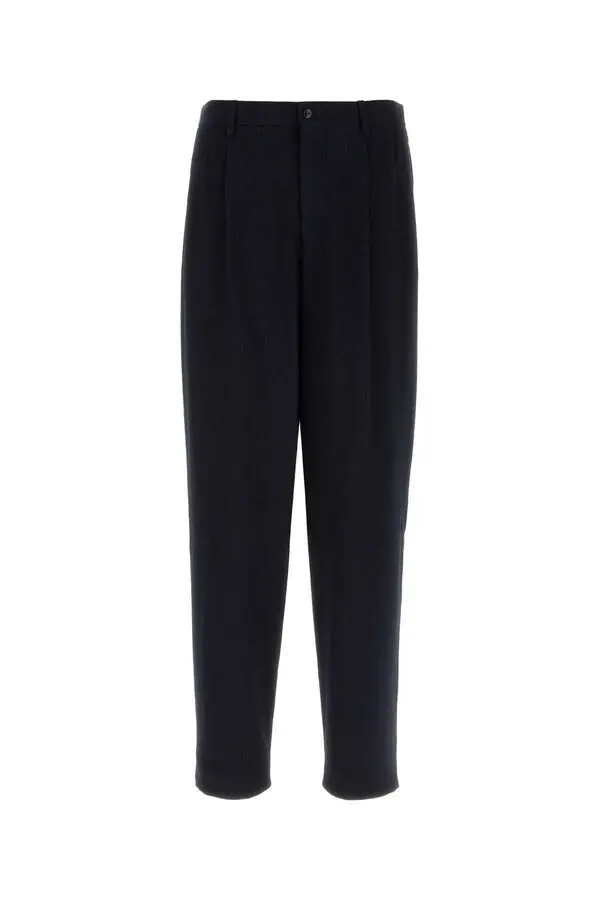 Giorgio Armani Navy Jersey Pant