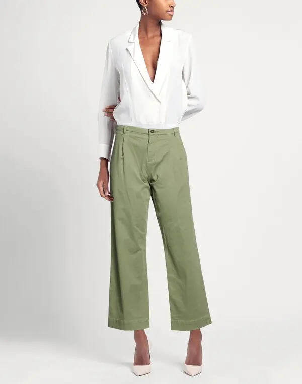 BRIGLIA 1949 Pants Size Modal, Cotton, Elastane - Green