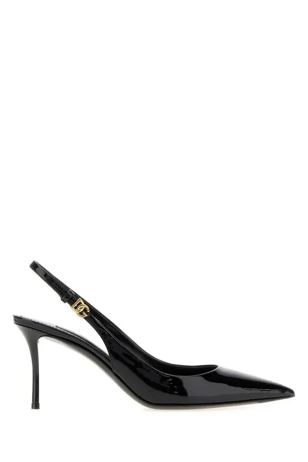 Dolce & Gabbana Patent Leather Slingback Pumps