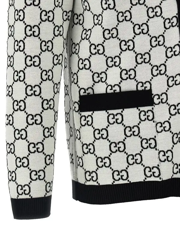 Gucci Gg Reversible Cardigan