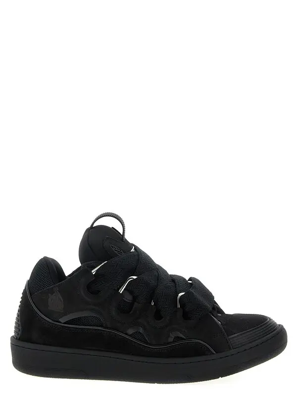 LANVIN Curb Sneakers - Black