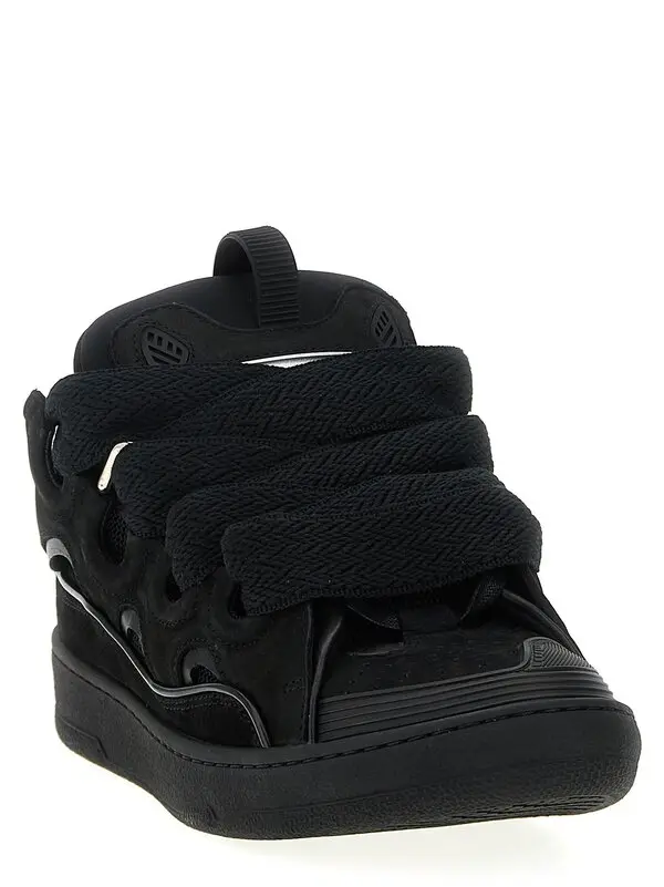 LANVIN Curb Sneakers - Black