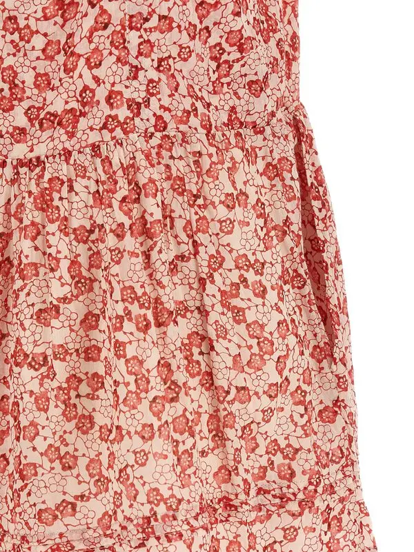 Isabel Marant Étoile Vickia' Floral Print Cotton Jumpsuit