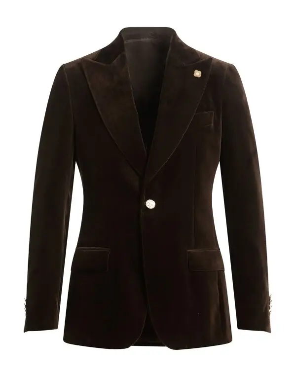 LARDINI Blazer Dark Size Cotton, Viscose