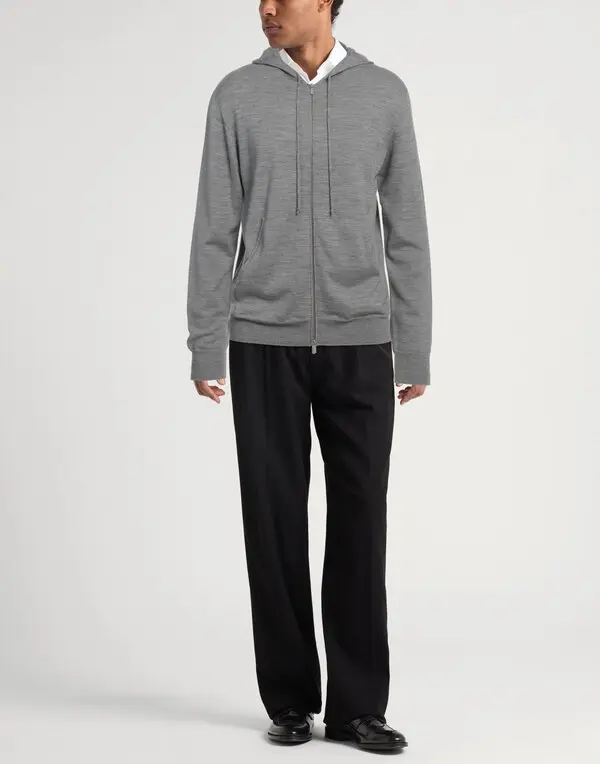 LARDINI Zip-up Knit Cardigan