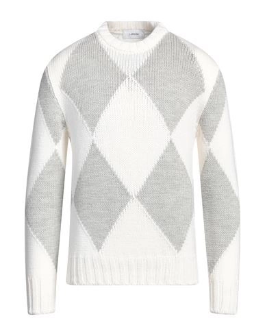 LARDINI Wool Intarsia-knit Sweater