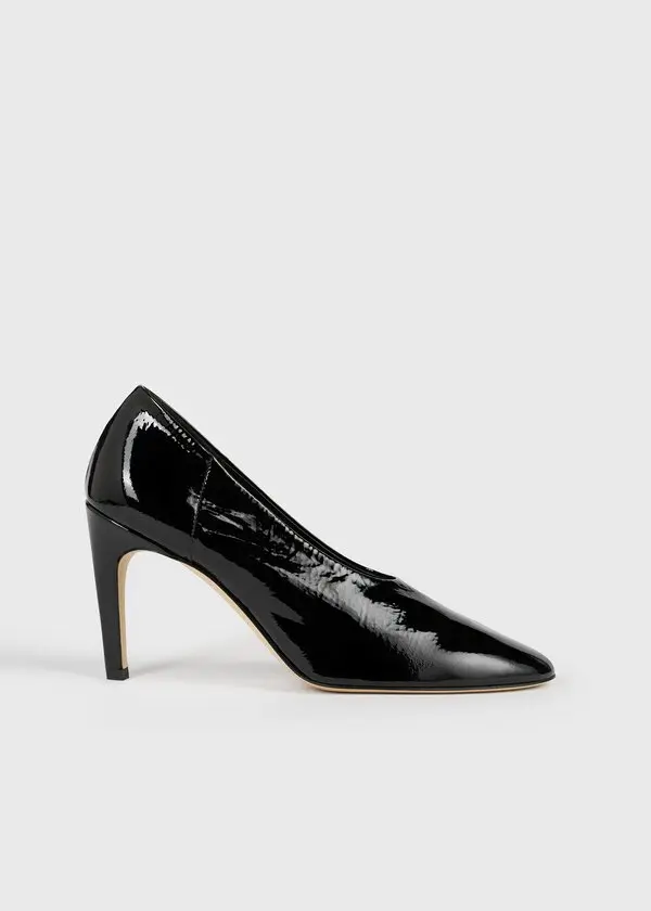 TOTEME Naplack Leather Slip Pumps