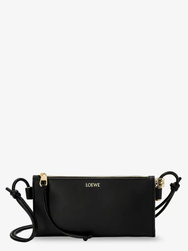 Loewe Joya Leather Crossbody Bag - Black