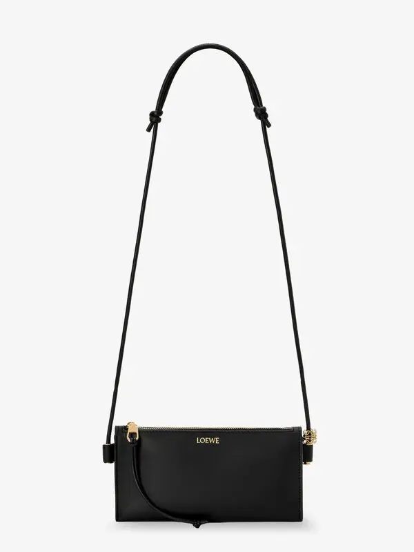 Loewe Joya Leather Crossbody Bag - Black
