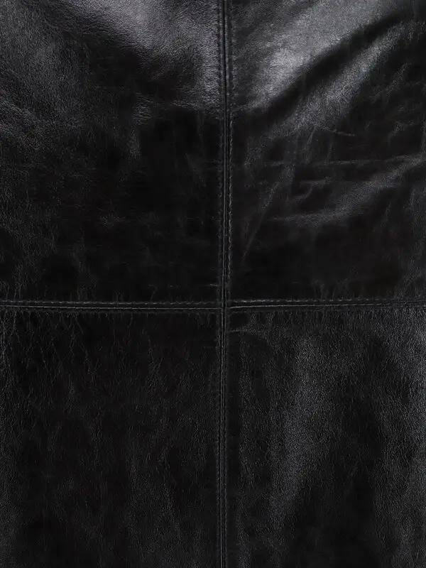 Soeur Gwen Leather Skirt