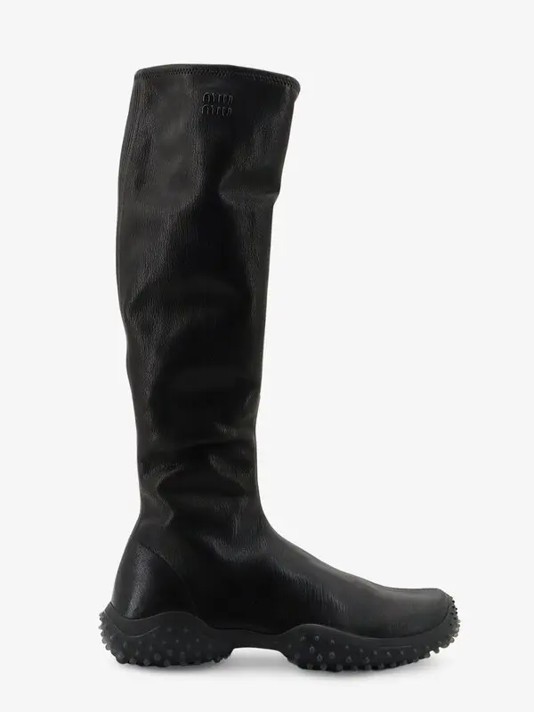 Miu Miu Stretch Leather Boots