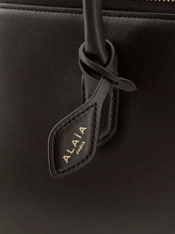 Alaïa Delta Medium Leather Handbag