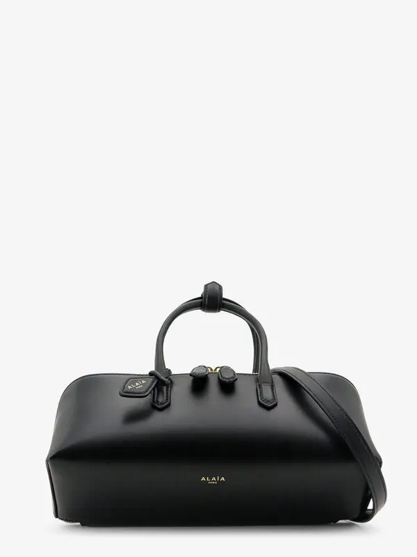 Alaïa Delta Small Leather Handbag