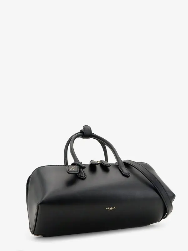 Alaïa Delta Small Leather Handbag