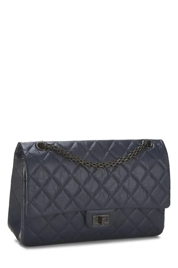 Chanel Calfskin 2.55 So Black Reissue Flap 226