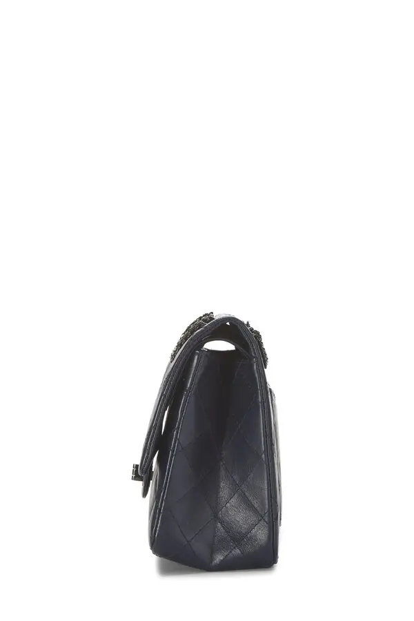 Chanel Calfskin 2.55 So Black Reissue Flap 226