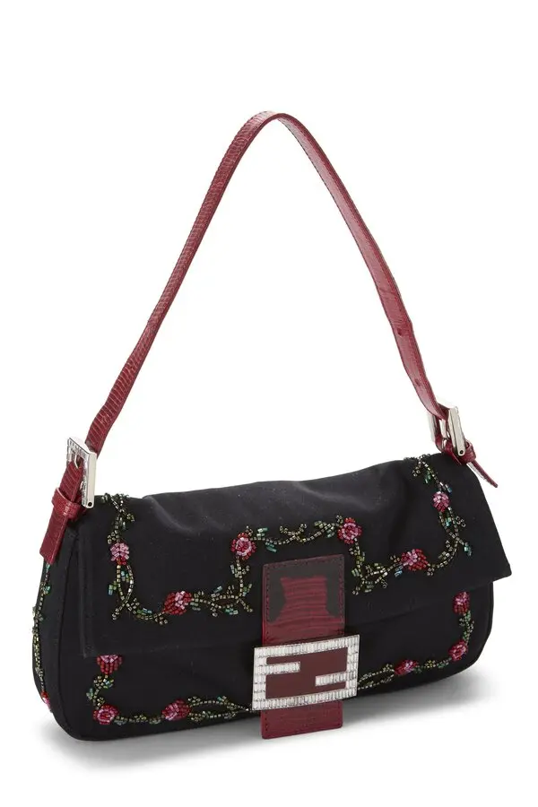 Fendi Embellished Baguette