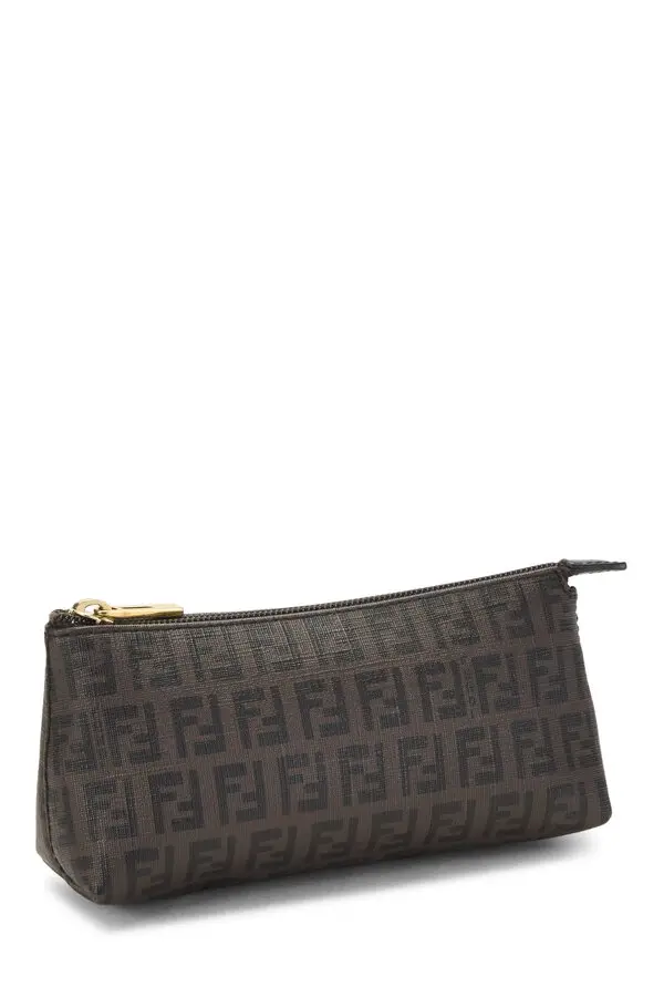 Fendi Zucchino Coated Canvas Pouch