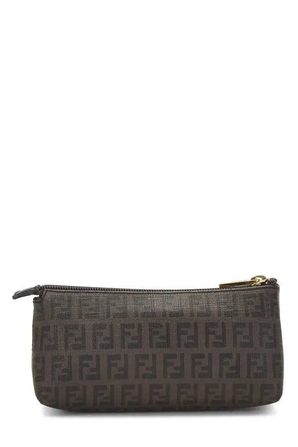 Fendi Zucchino Coated Canvas Pouch