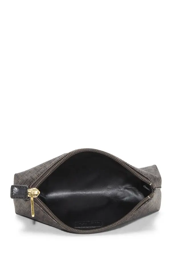 Fendi Zucchino Coated Canvas Pouch