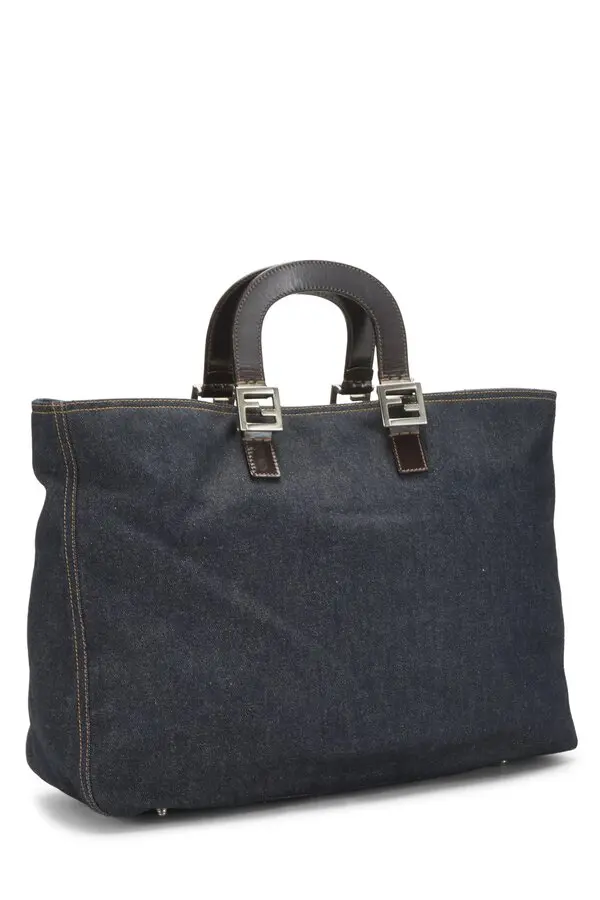 Fendi Denim Tote Bag