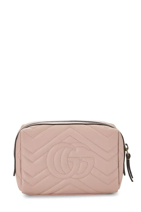Gucci Leather Marmont Cosmetic Case