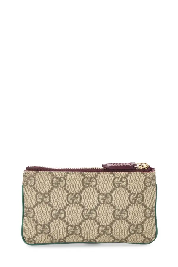 Gucci Original Gg Supreme Besties Coin Purse