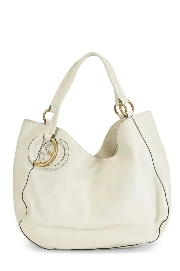Gucci Grained Leather Hobo