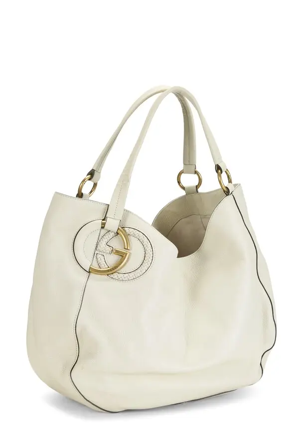 Gucci Grained Leather Hobo
