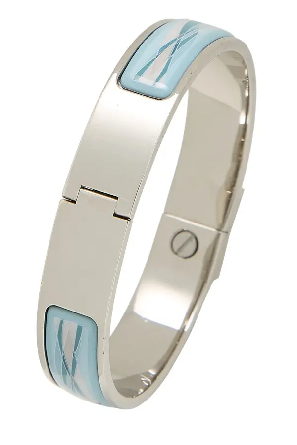 Hermès Silver Loquet Bangle