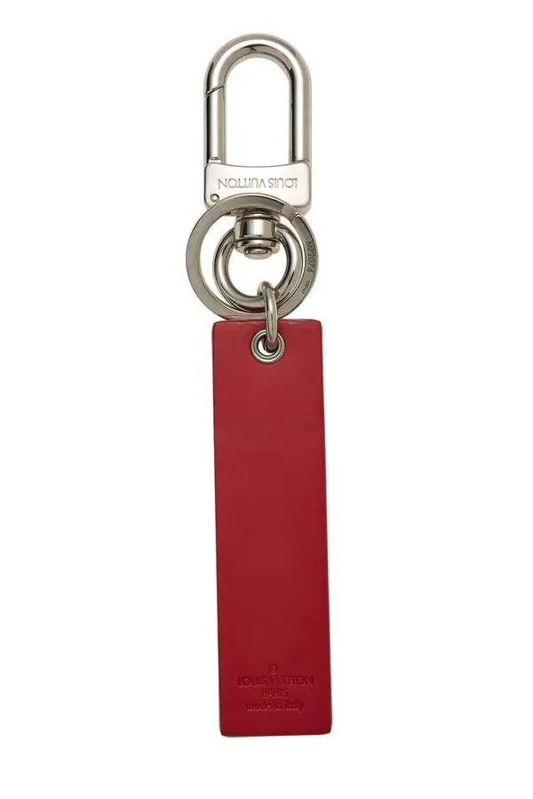 LOUIS VUITTON Supreme X Epi Keychain