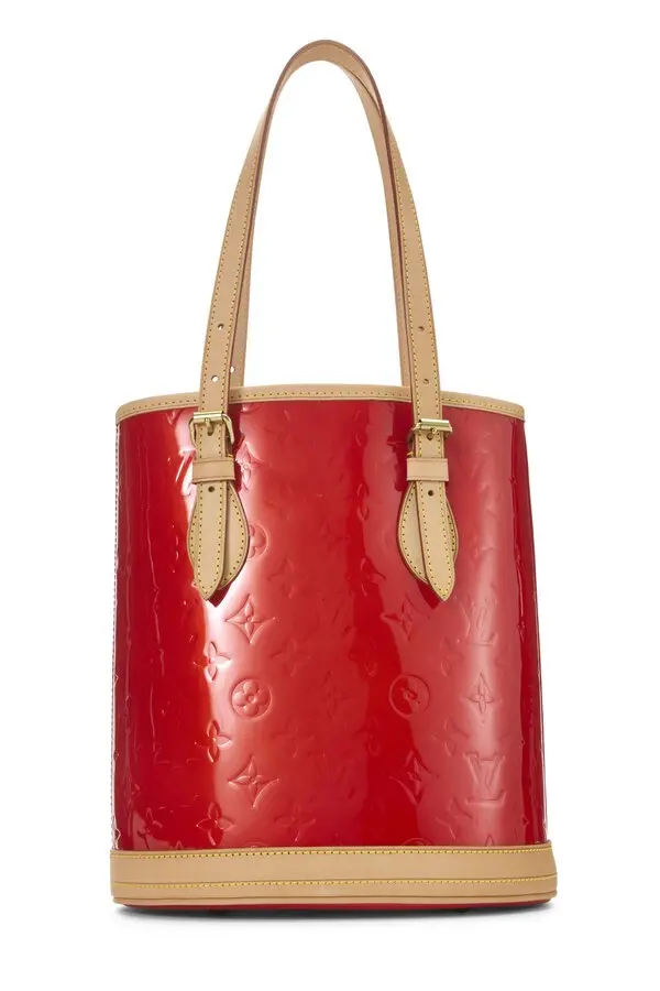 LOUIS VUITTON Monogram Vernis Bucket