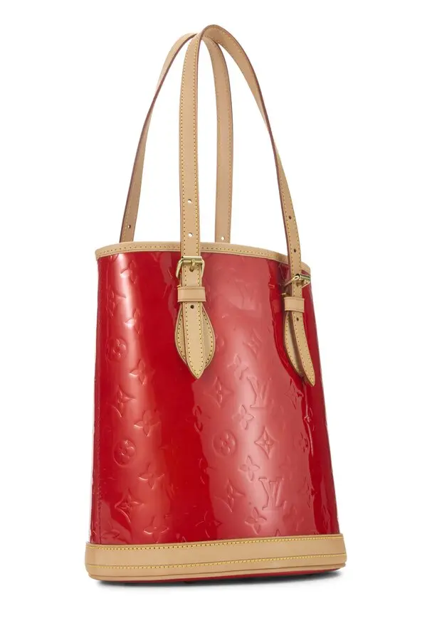 LOUIS VUITTON Monogram Vernis Bucket