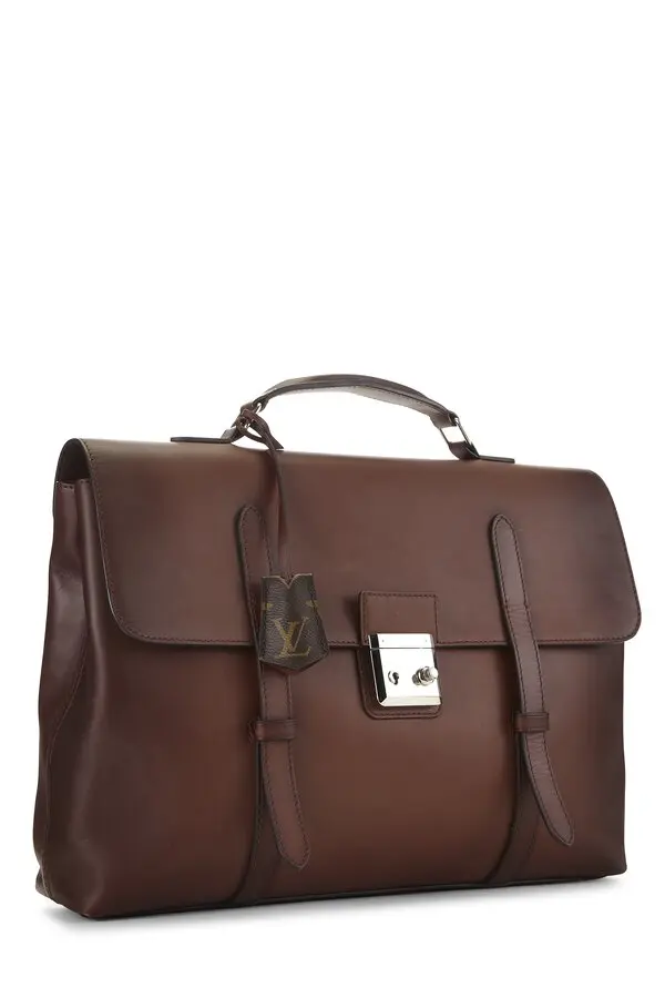 LOUIS VUITTON Calfskin Cartable Briefcase