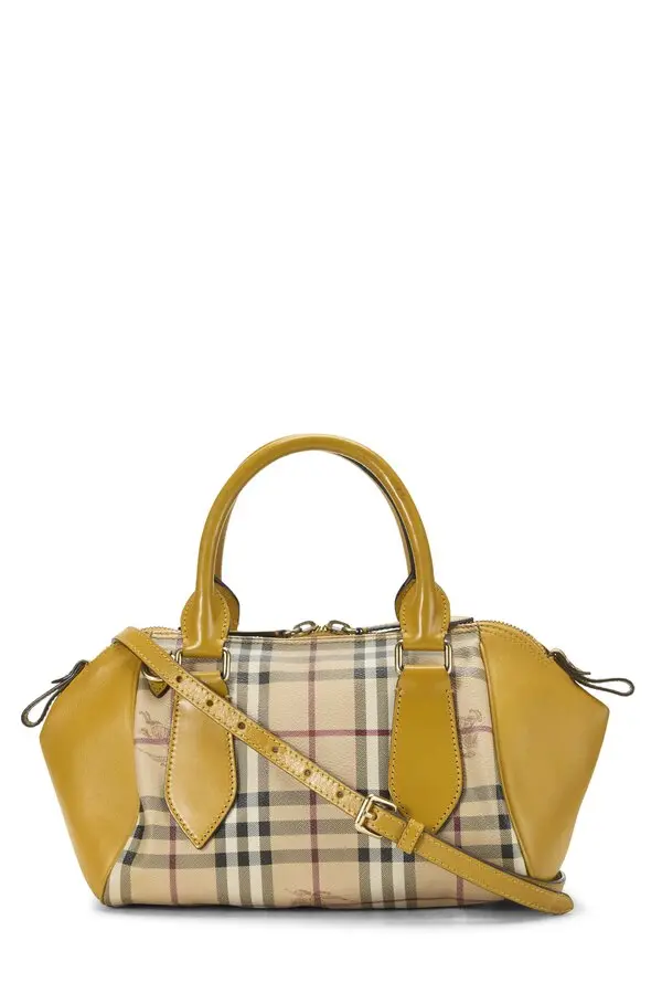 Burberry Haymarket Check Blaze Tote