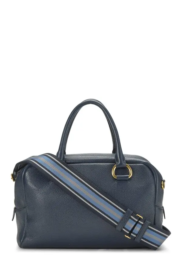 Prada Vitello Daino Bowler Handbag