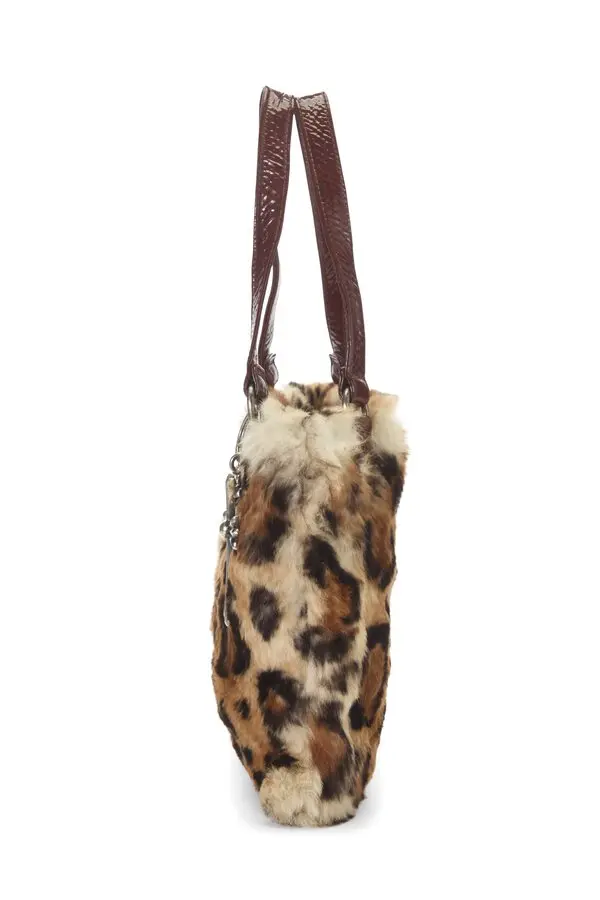 Chrome Hearts Multicolor Fur Tote Bag