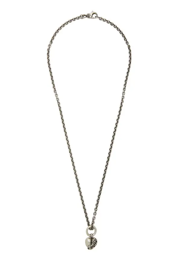 Chrome Hearts Heart Pendant Necklace