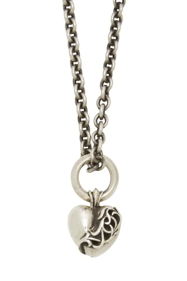 Chrome Hearts Heart Pendant Necklace