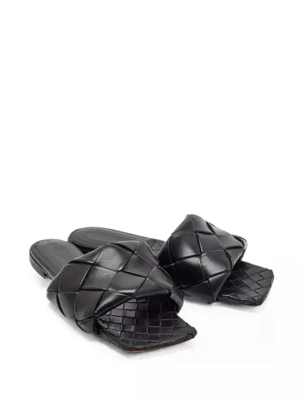 Bottega Veneta Lido Intrecciato Leather Sandals