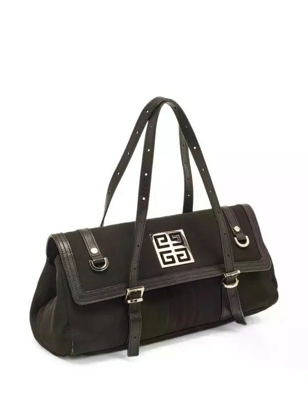 Givenchy Greca Leather Shoulder Bag