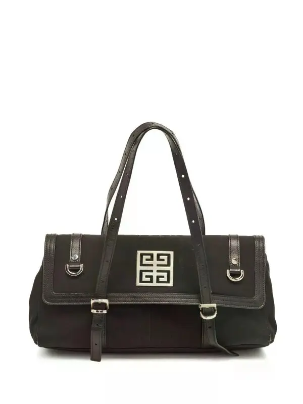 Givenchy Greca Leather Shoulder Bag