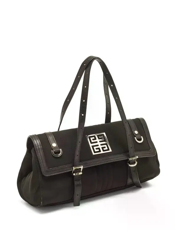 Givenchy Greca Leather Shoulder Bag