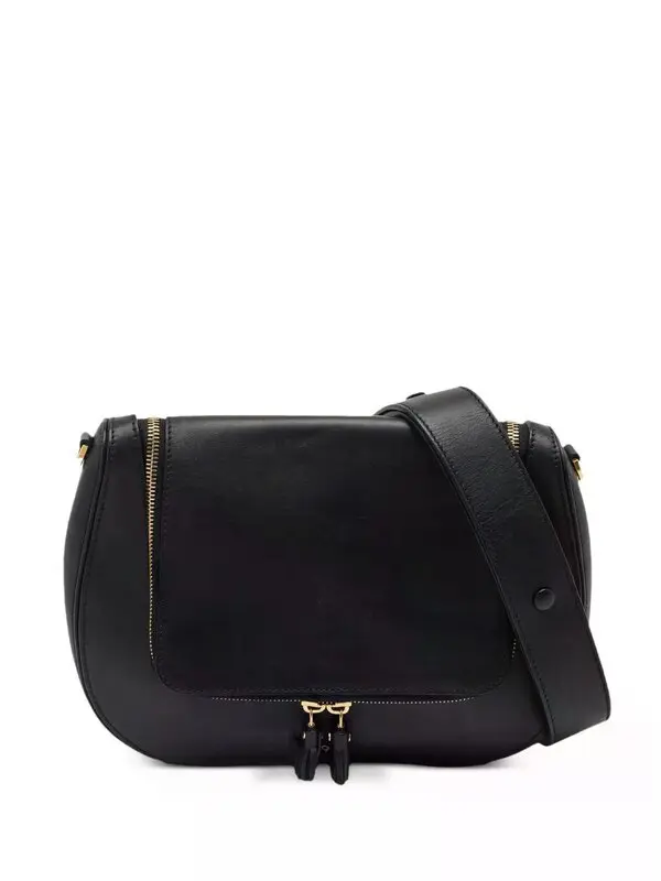ANYA HINDMARCH Vere Leather Shoulder Bag - Black