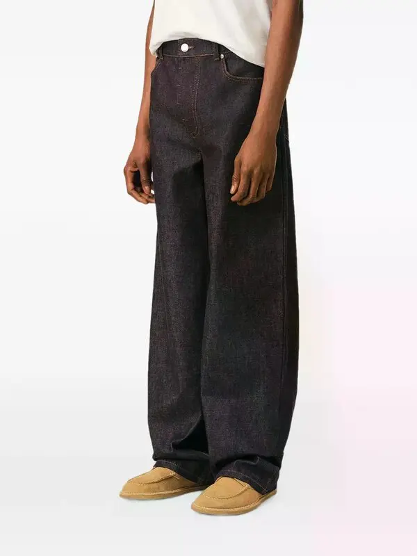 AMI Paris Baggy-fit Cotton Jeans