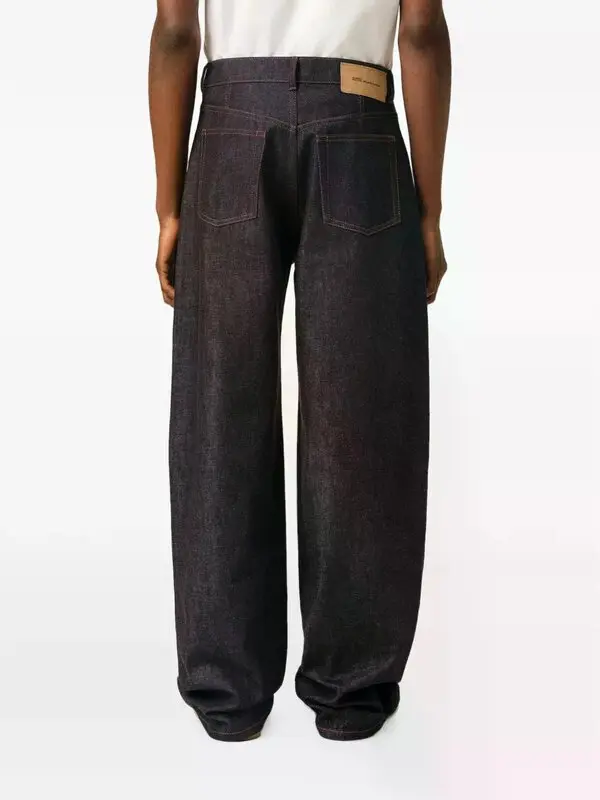 AMI Paris Baggy-fit Cotton Jeans