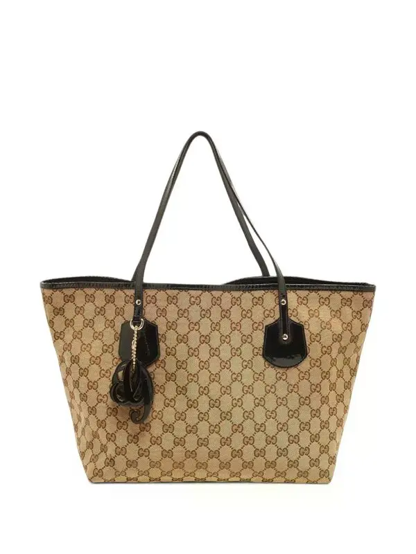 Gucci Large Jolie Gg Tote Bag - Neutrals
